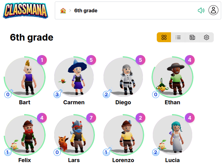 ClassMana - Gamify your classroom